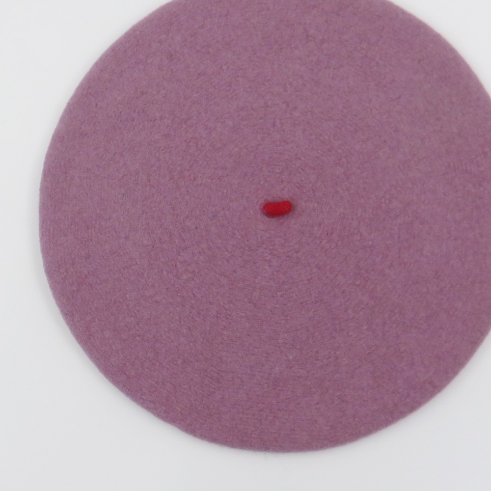 Béret mode violet africain adulte