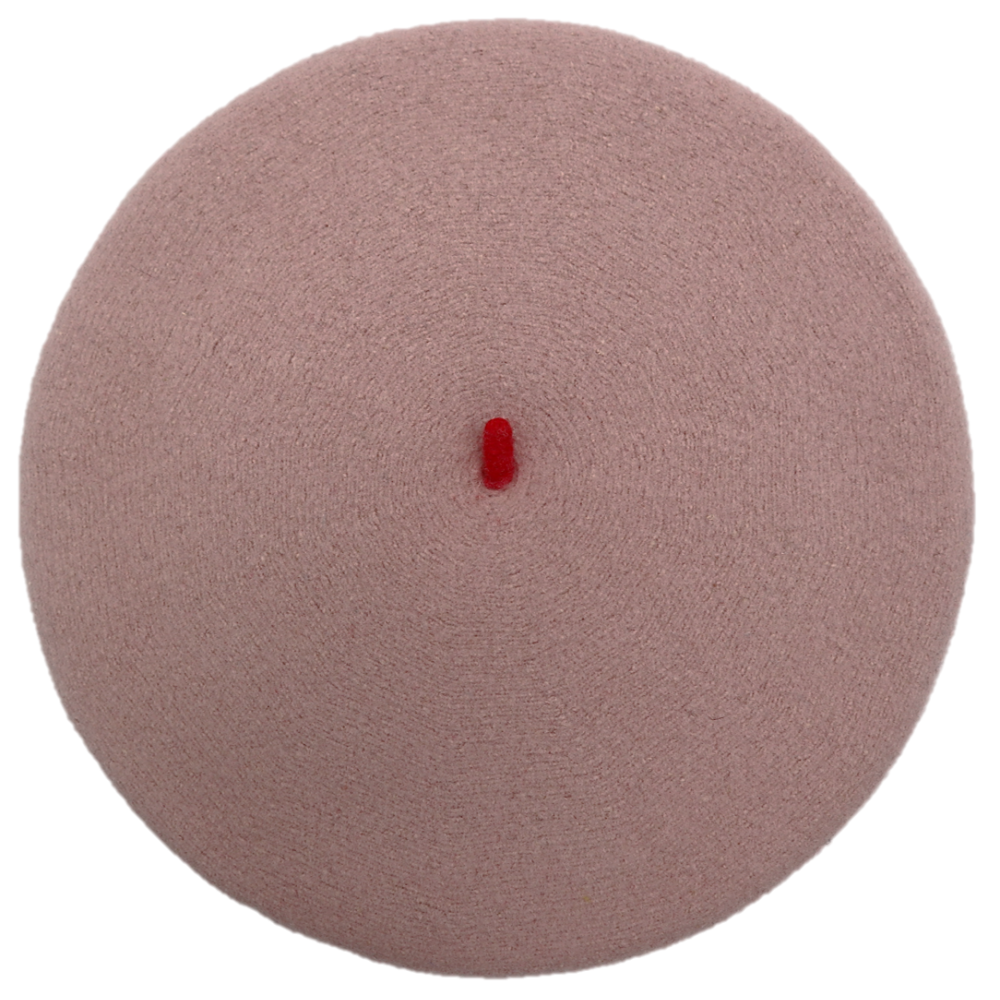 Premium Light Rose Beret Woman