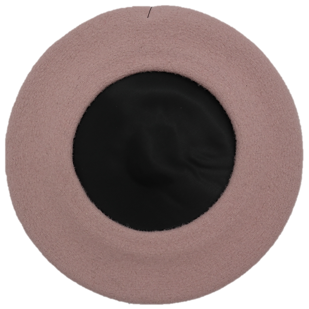 Premium Light Rose Beret Woman