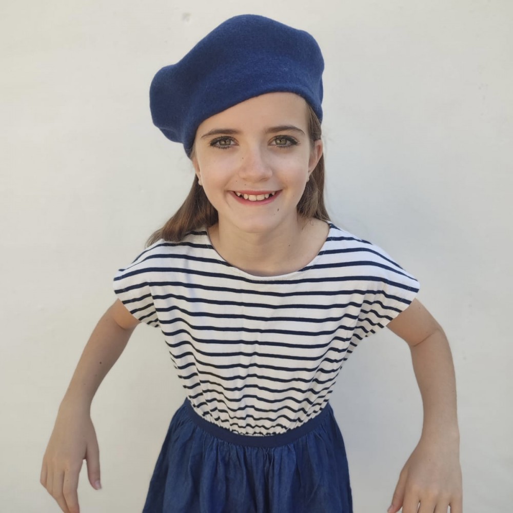 Denim Beret Kids