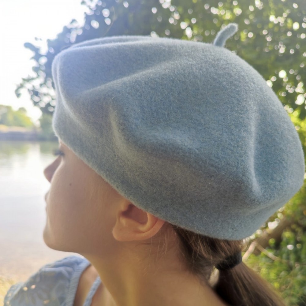 Light Blue Beret Kids