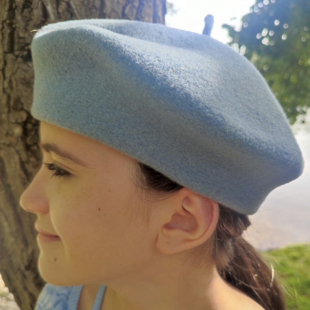 Light Blue Beret Kids