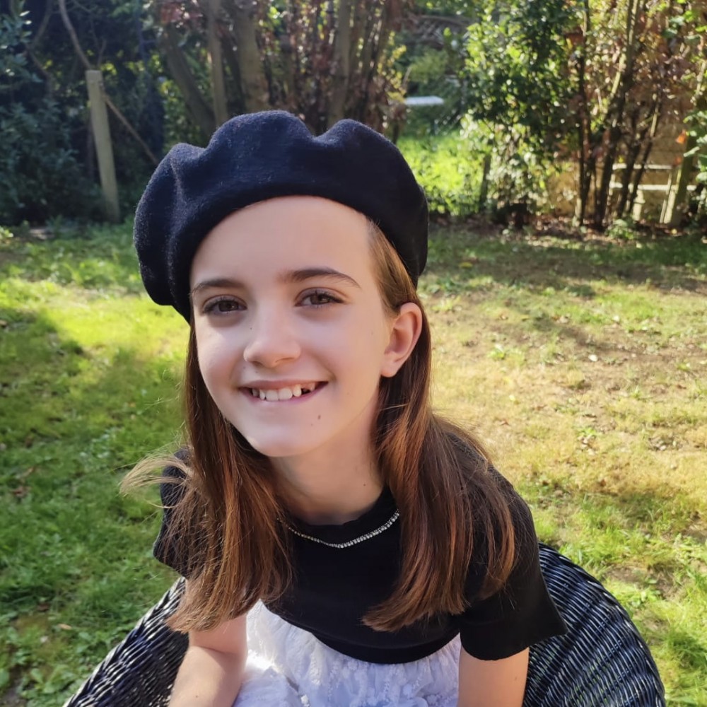 Navy Blue Beret Kids